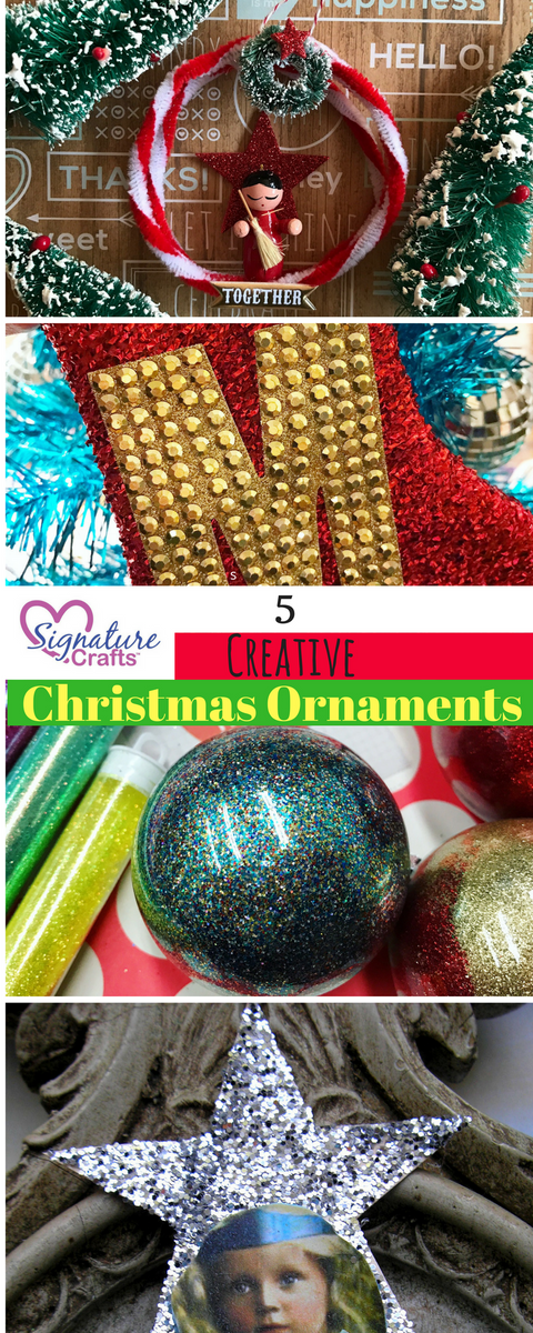 5 Creative Christmas Ornaments – Signature Crafts US